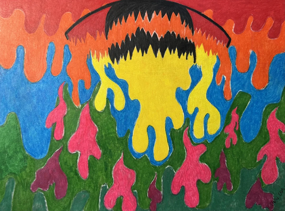 Drooling eye. | Scrolller