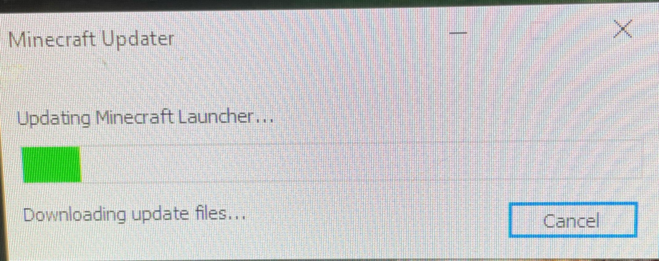 Minecraft Launcher won’t update | Scrolller