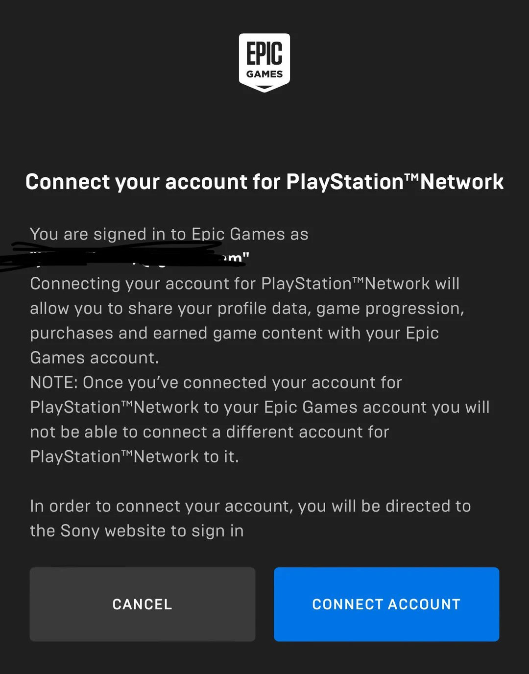 Cant login on epic | Scrolller