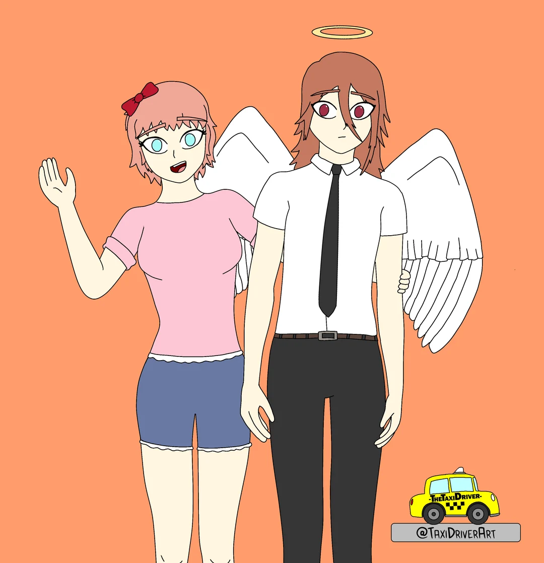I Drew Two Angels! | Scrolller
