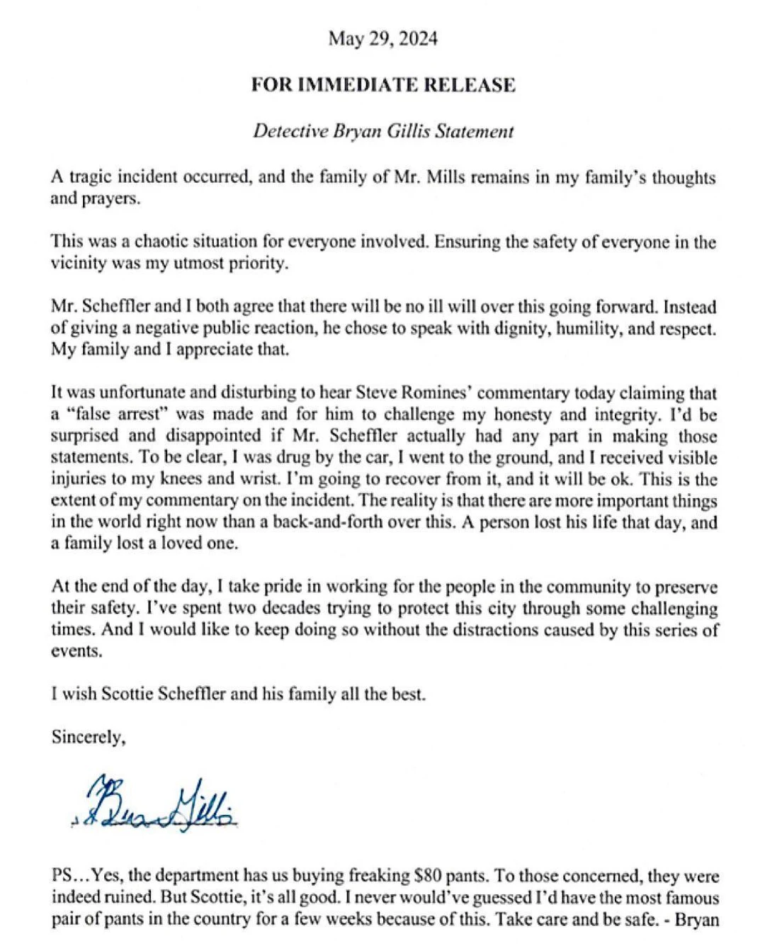 LMPD Statement on Scottie’s Arrest | Scrolller