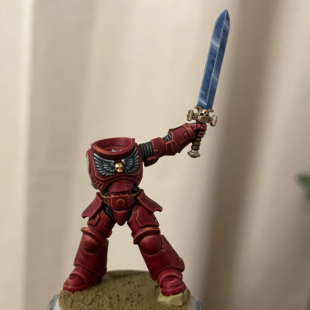 Thoughts on my Flesh Tearers armor or the sword? | Scrolller