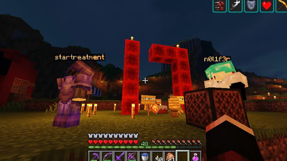 My friends gave me a birthday surprise today in our Minecraft server :) | Scrolller