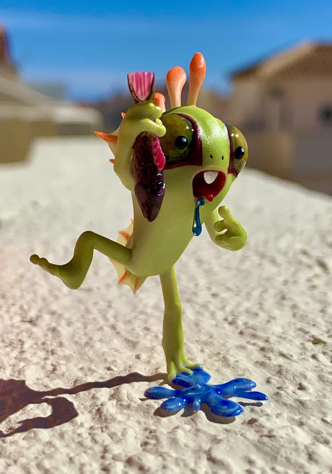 Baby Murloc wants to share with you the fish he just caught! ;) My ...