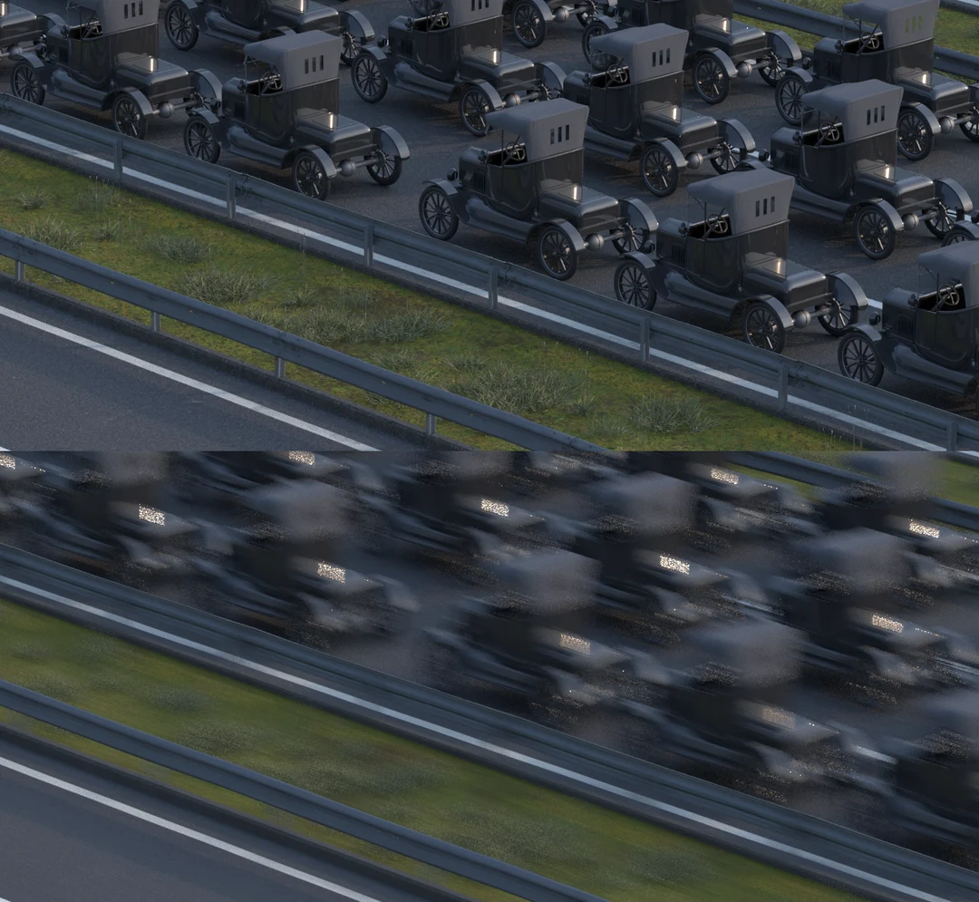 Motion blur looks noisy? | Scrolller