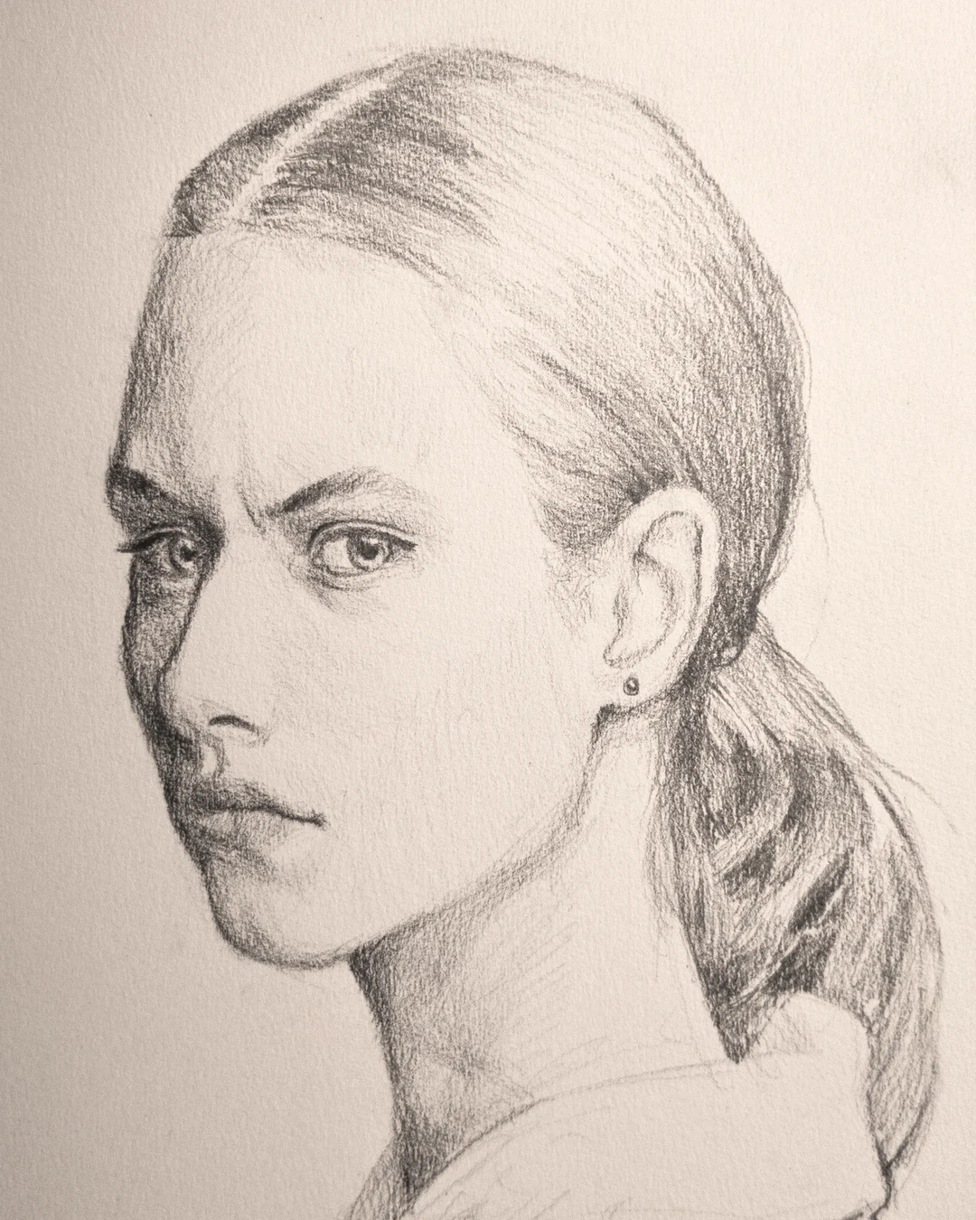 Resentment, Me, Graphite, 2023. | Scrolller