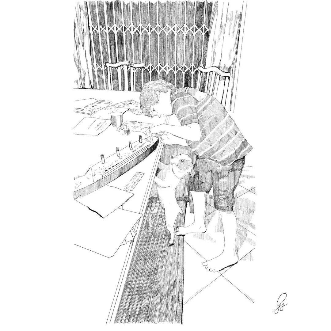 Companion, u/Gisela7Jacobs7, Drawing, 2023 | Scrolller