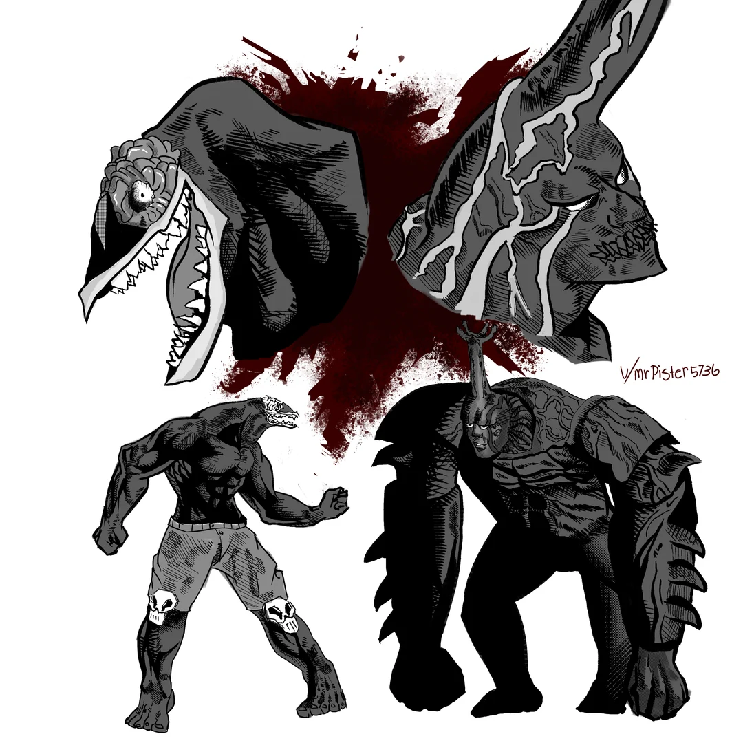 Experimental Killing Machines (Crossover with MHA) art by me | Scrolller