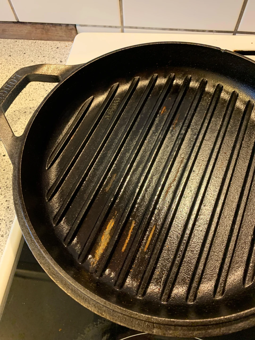 Is my seasoning peeling of? | Scrolller