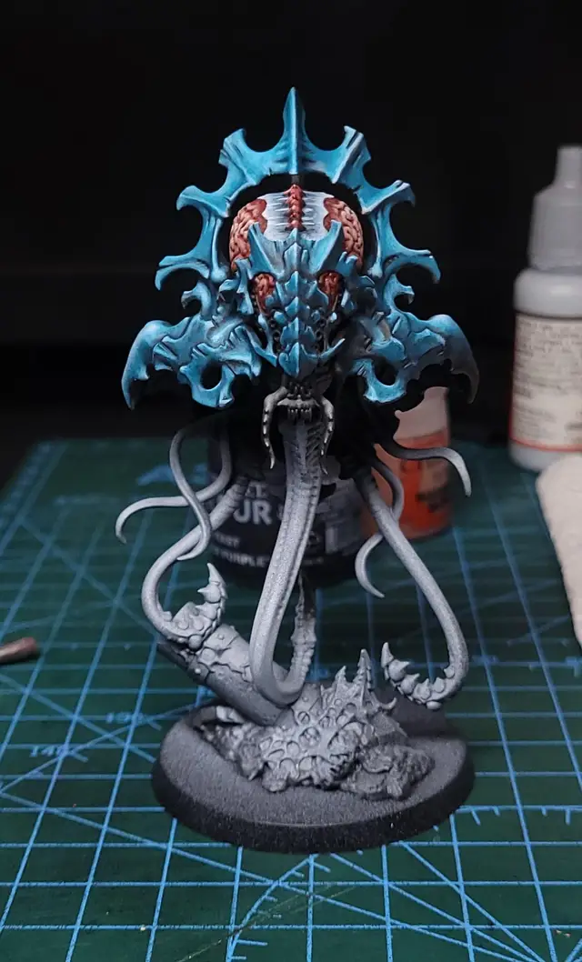Tyranid Neurotyrant, work in progress | Scrolller