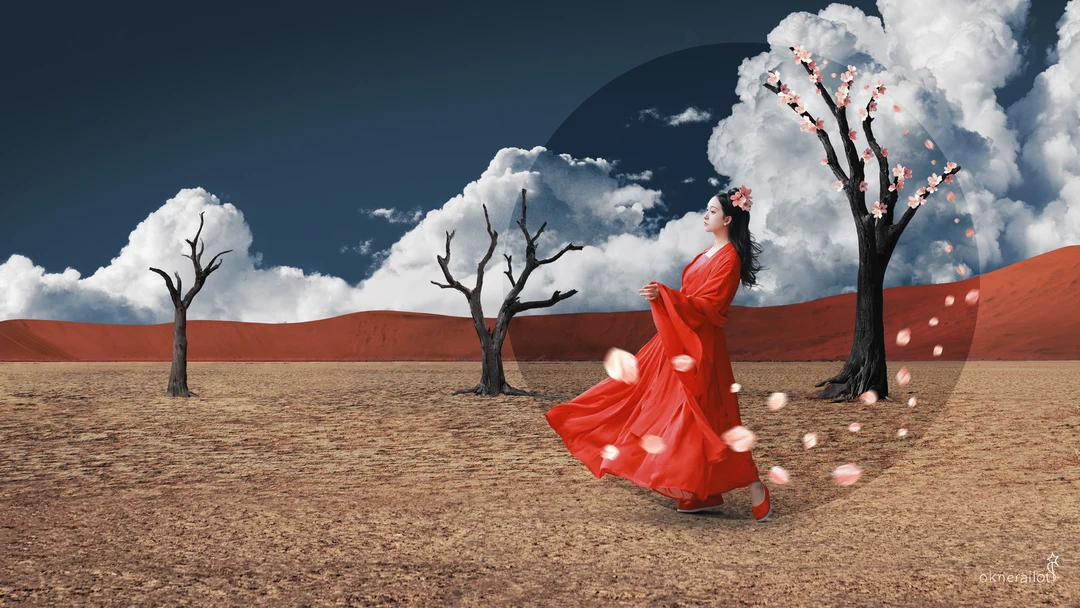 "The Third Day of Love", me, photo manipulation, 2023 | Scrolller