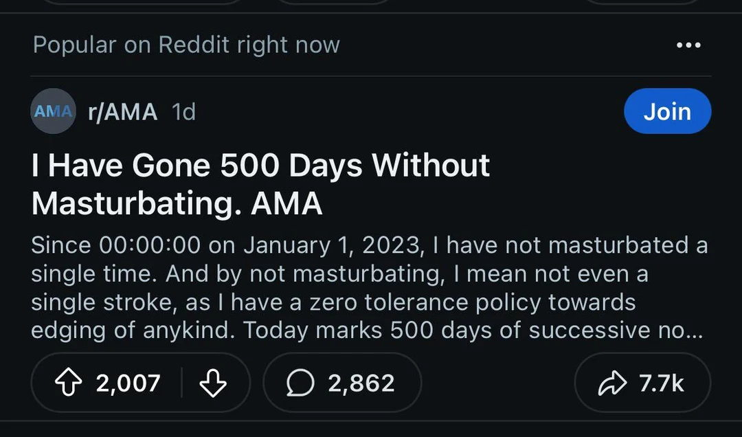 Chosen AMA | Scrolller