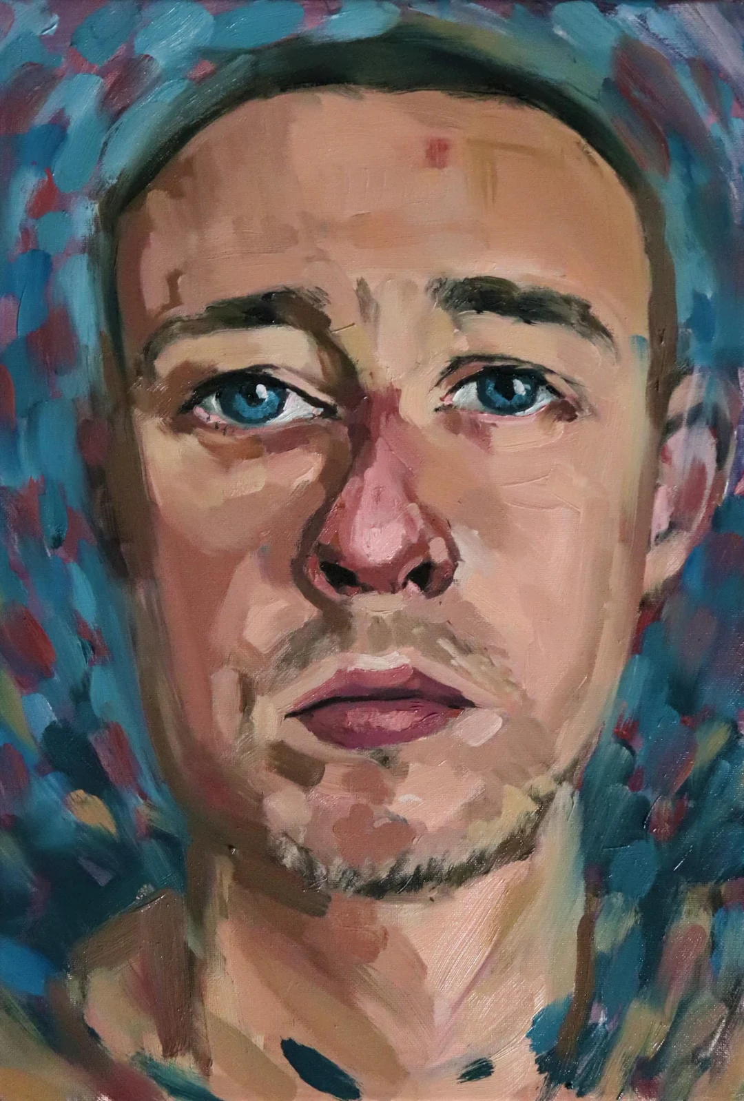 Self Portrait, Me (Jack), Oil, 2023. | Scrolller