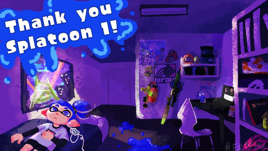 Thank you splatoon 1 | Scrolller