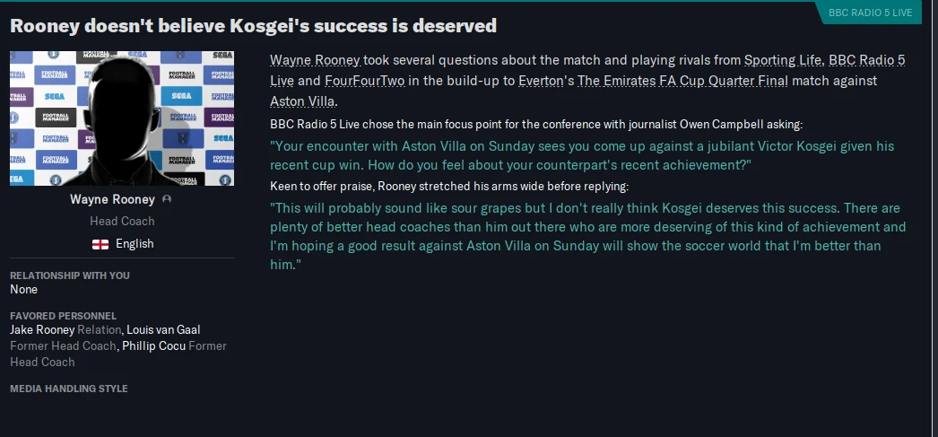 Typical rooney behaviour | Scrolller