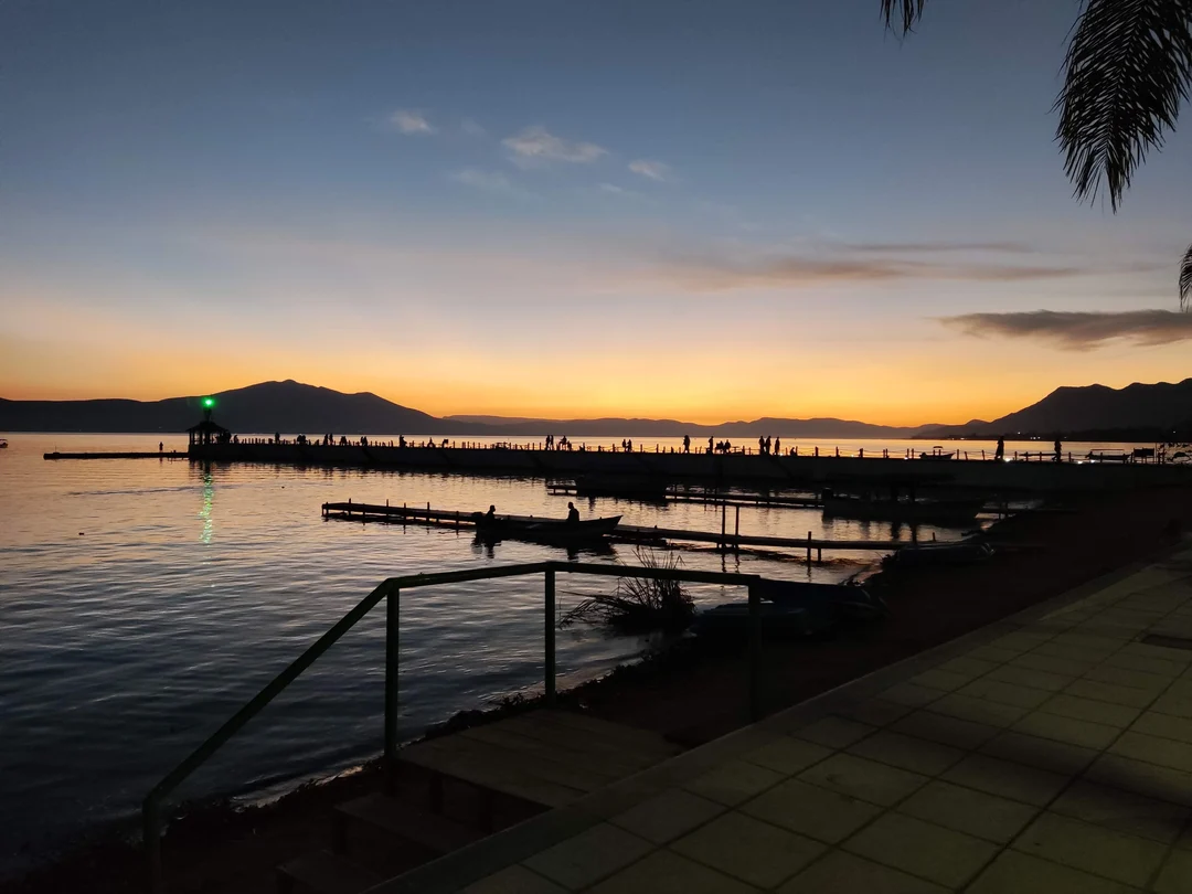 Sunset in Chapala lake (Largest lake in Mexico) | Scrolller