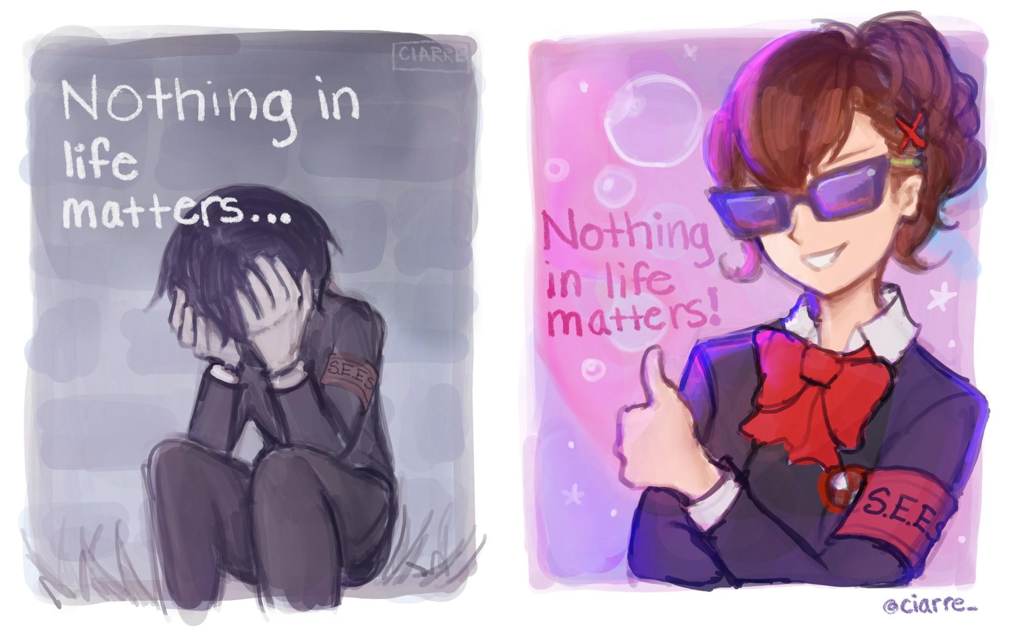 She handles depression like a queen 💅 | Scrolller