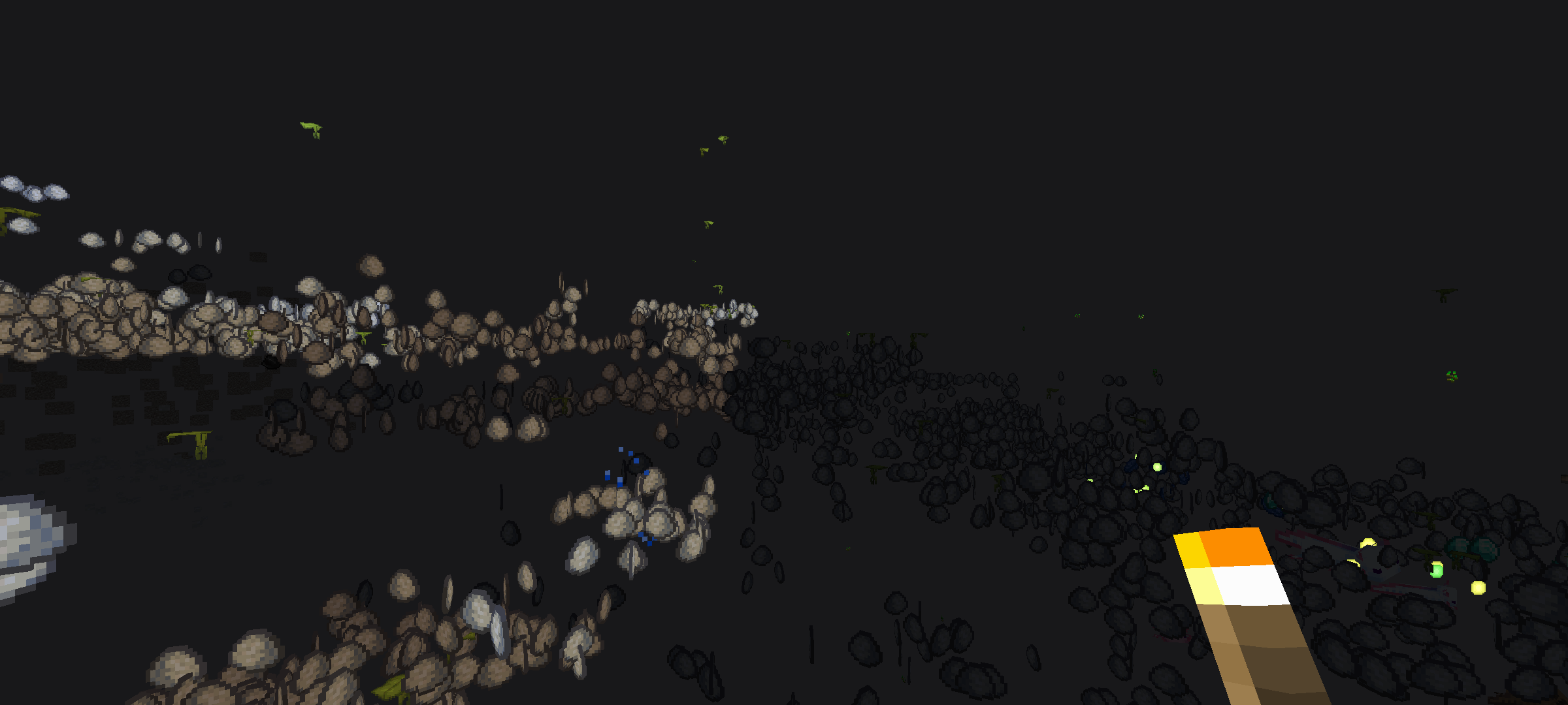 PSA: don't use VeinMiner mod in lush caves | Scrolller