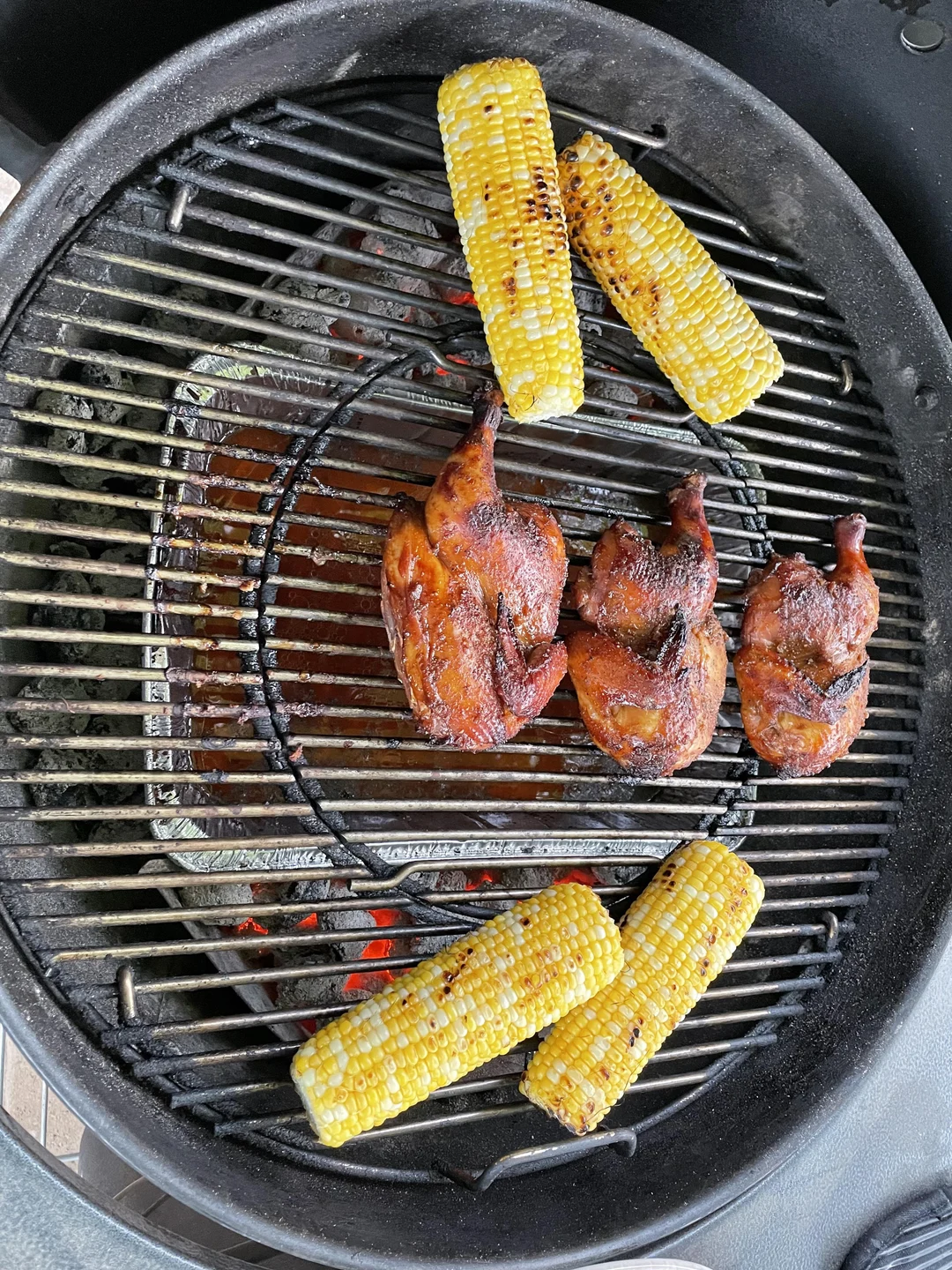 Cornish hens and corn | Scrolller