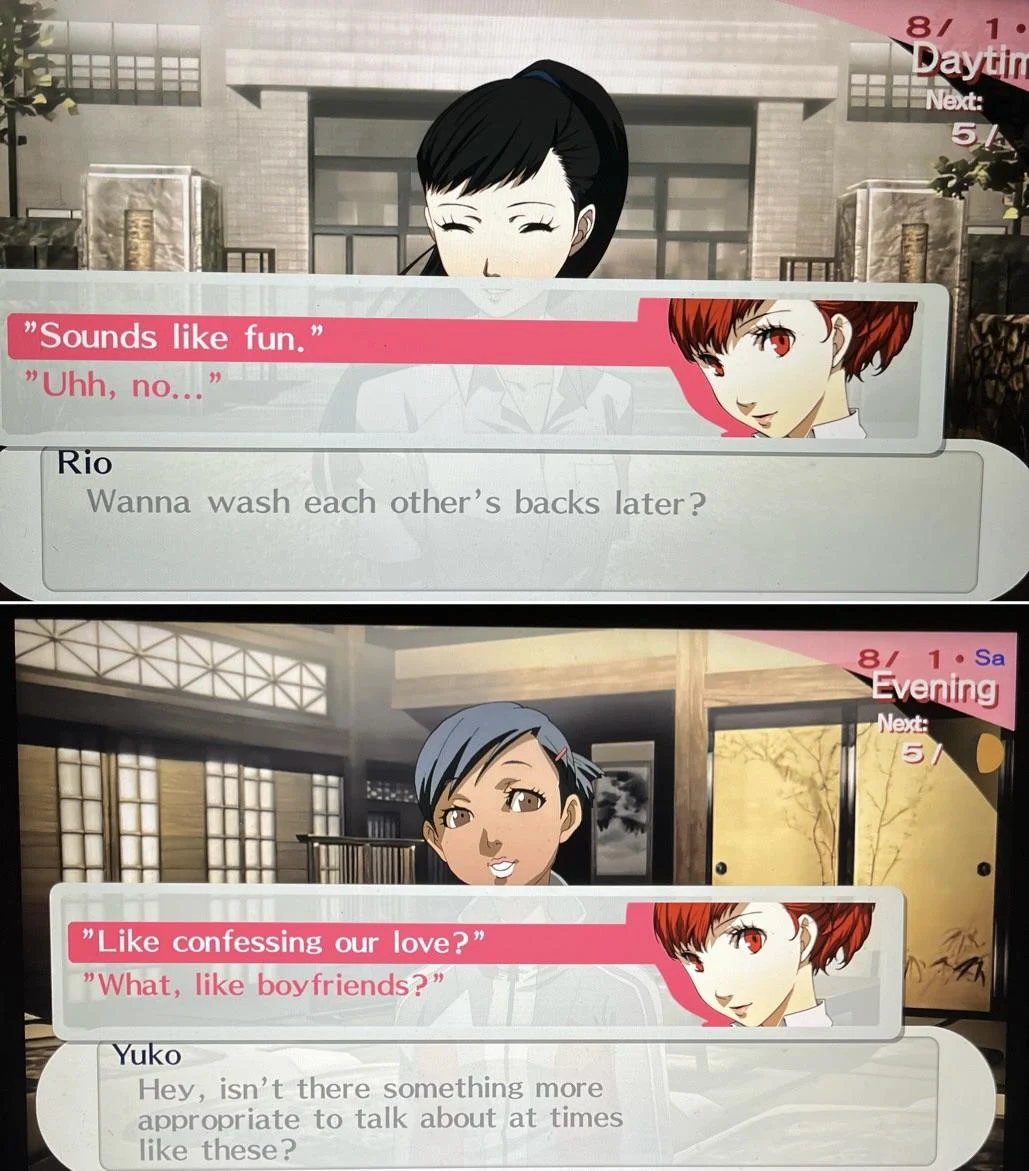 (P3P) It’s Almost Like Kotone’s Canonically Bi or Something… | Scrolller