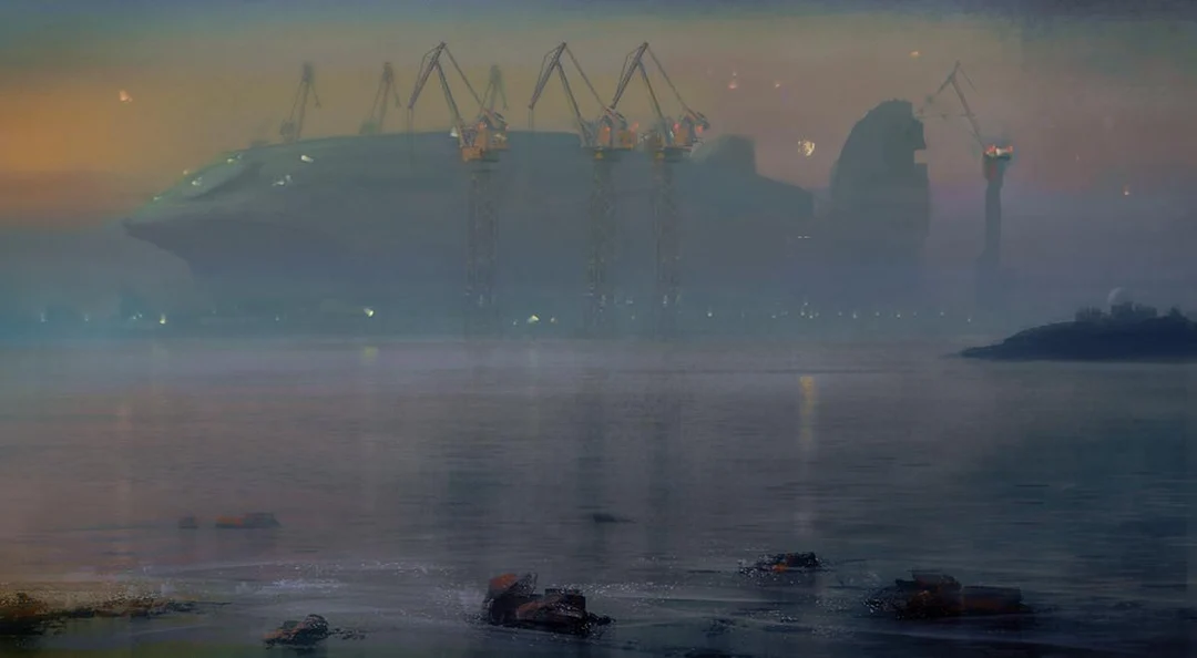 Ship dry dock by Martin Parker | Scrolller