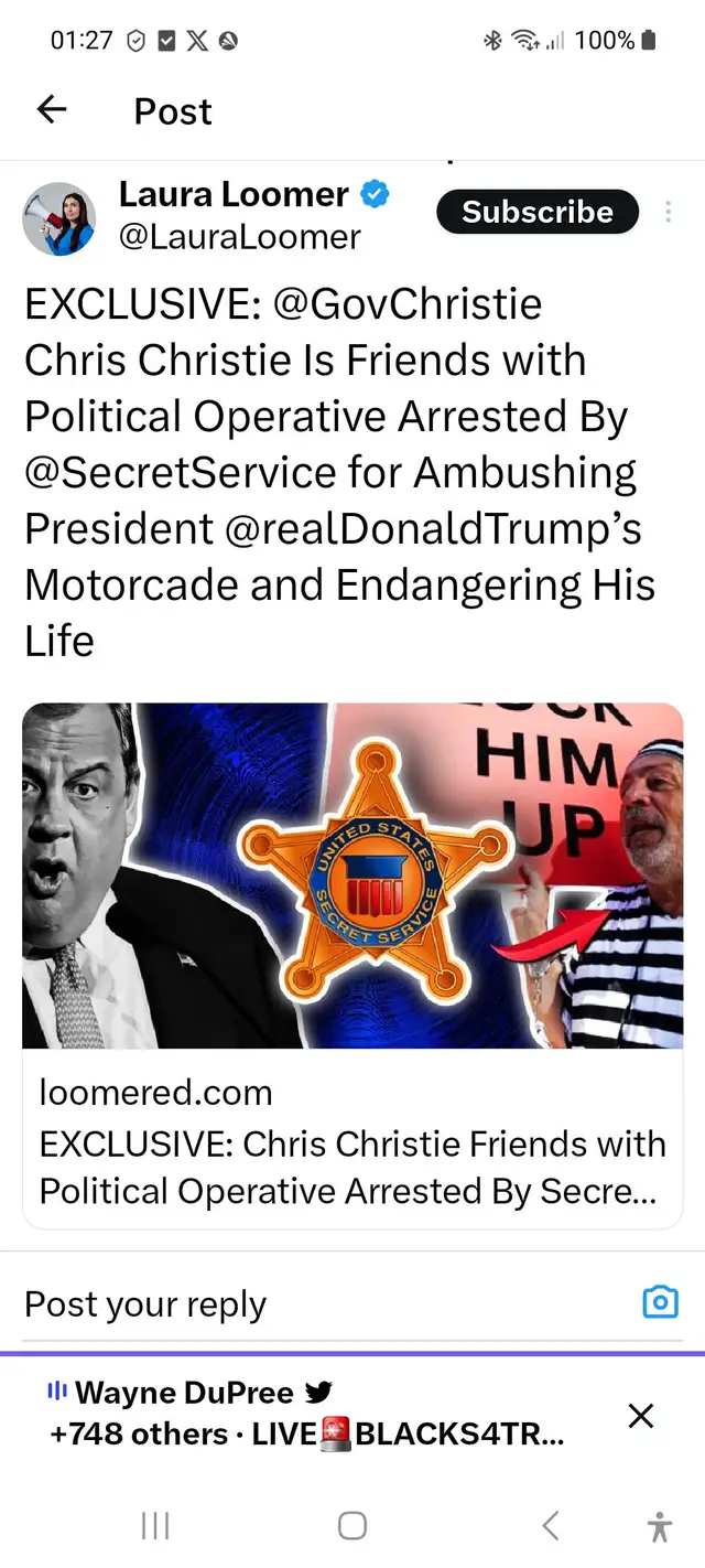 Cristie sending agent provocateurs | Scrolller