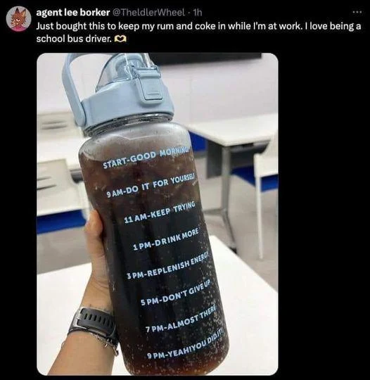 Staying hydrated with style | Scrolller