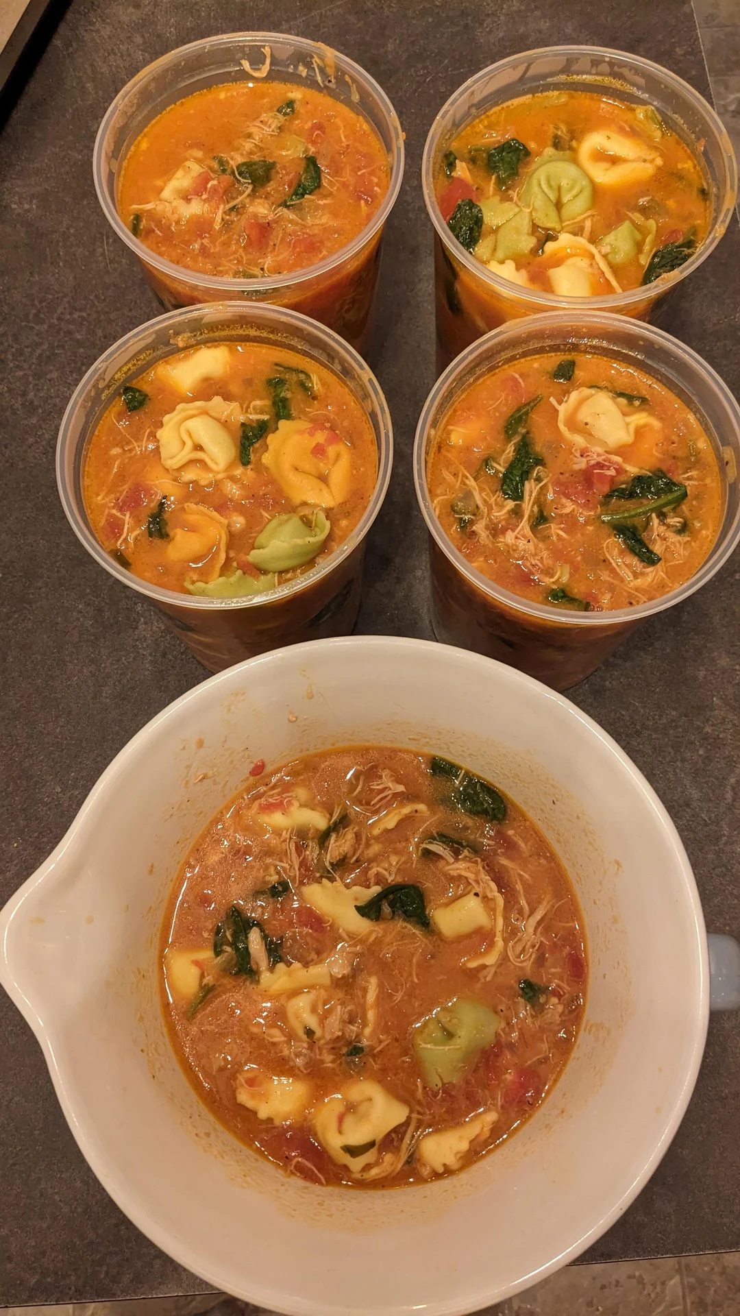 We watched football, drank beer and made the soup. | Scrolller