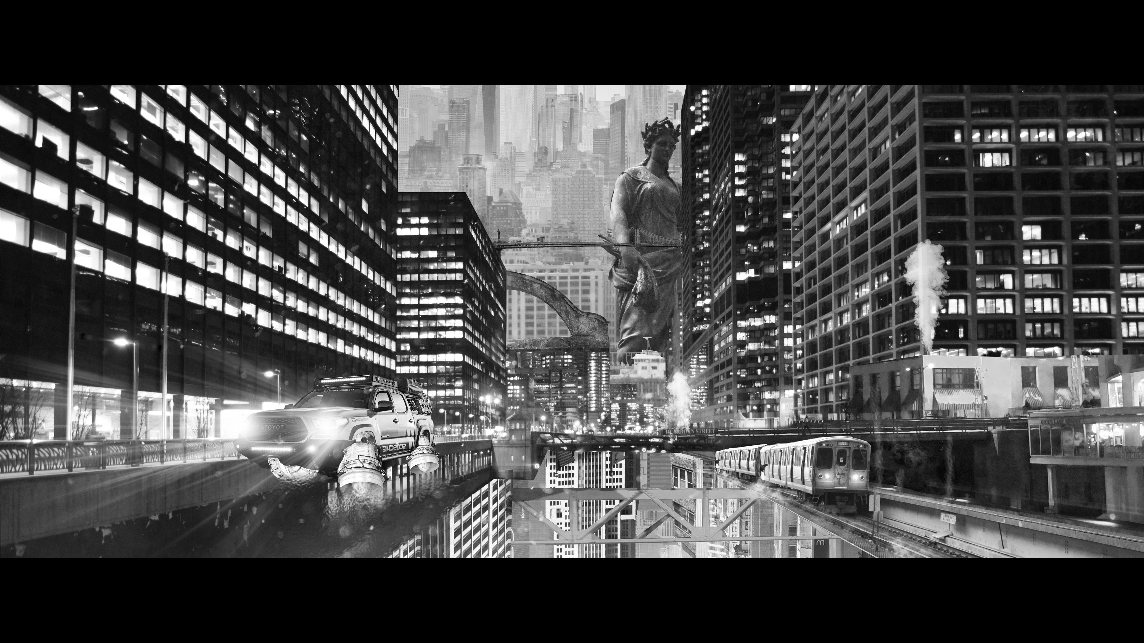 METROPOLIS Concept- 4k-Cinematic and Full Screen | Scrolller