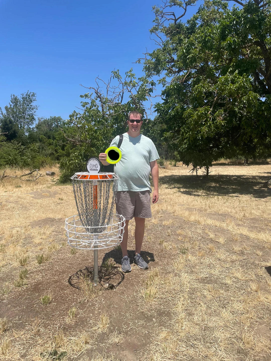 Hey look, a tall guy (me) doing something besides hitting his head ...