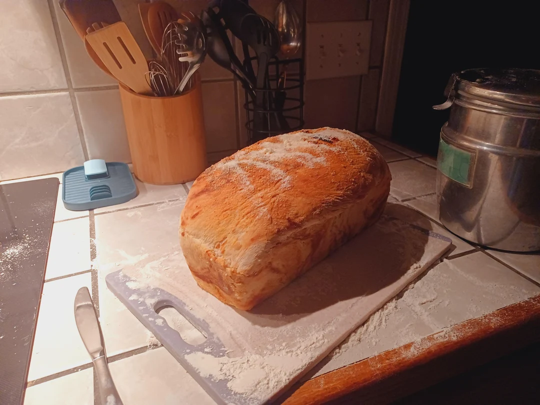 I made bread. | Scrolller