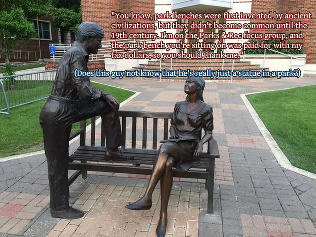 My personal take on the Mansplaining Statue | Scrolller