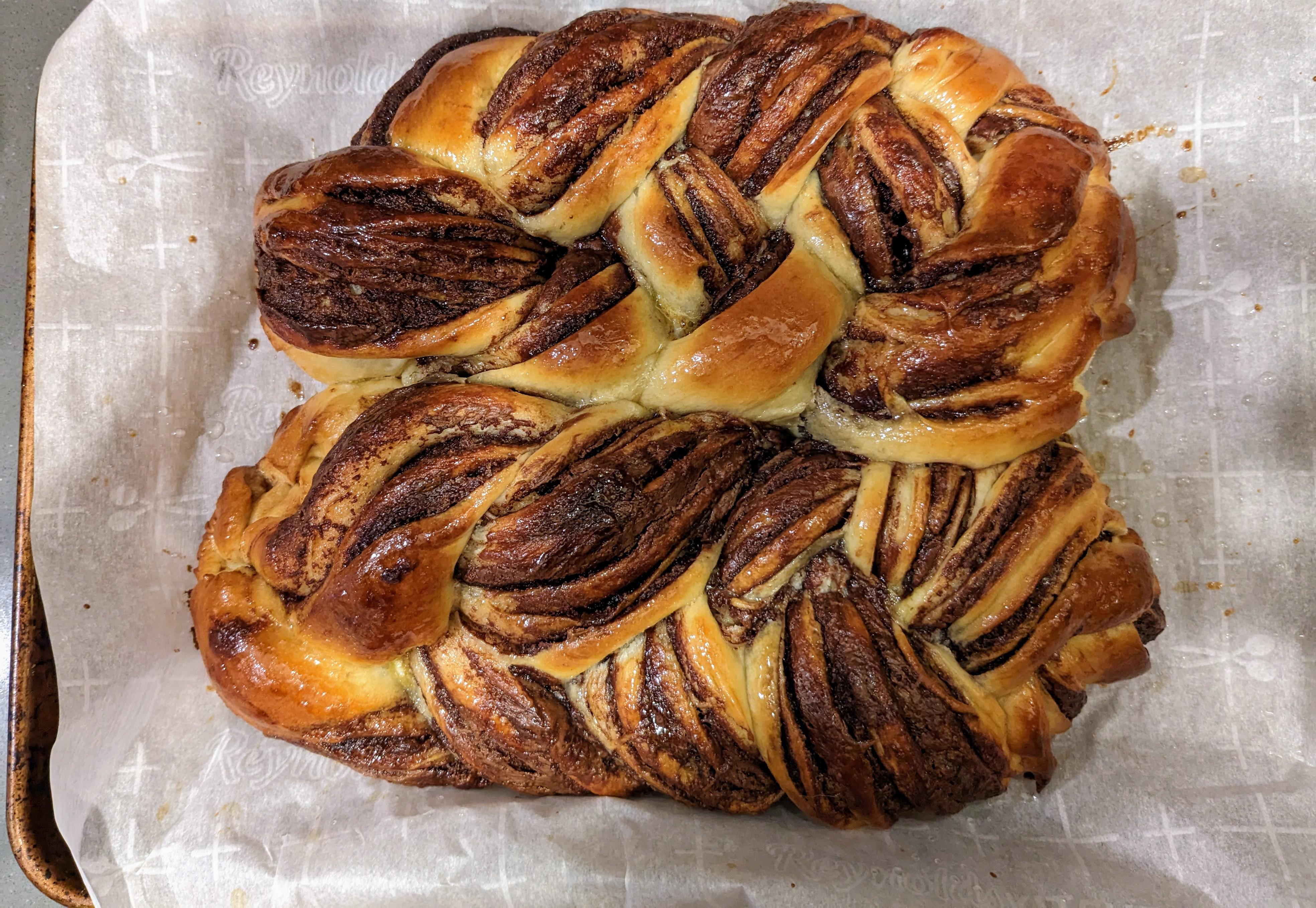 [homemade] Nutella Babka Scrolller