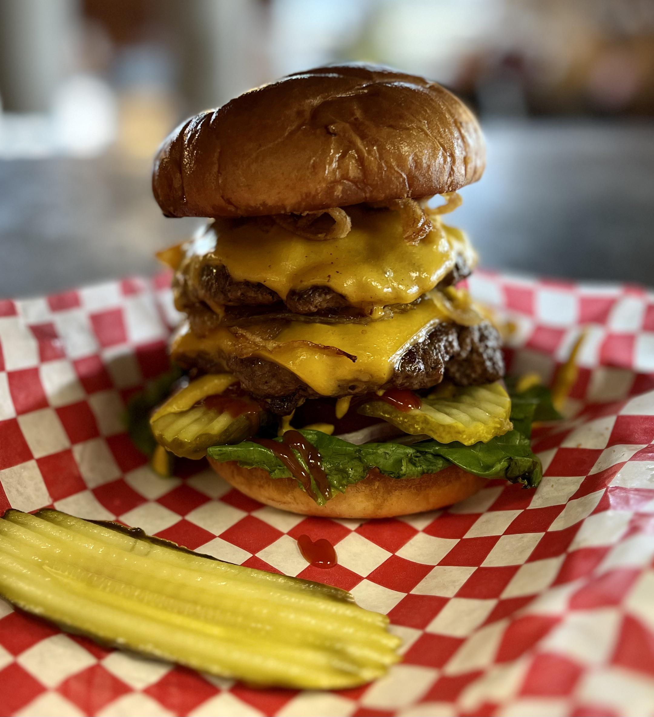 Double smash burger | Scrolller