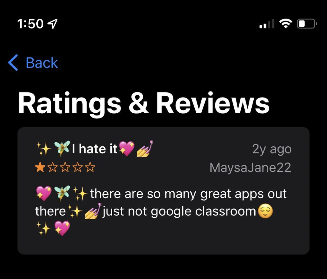 A review for google classroom | Scrolller