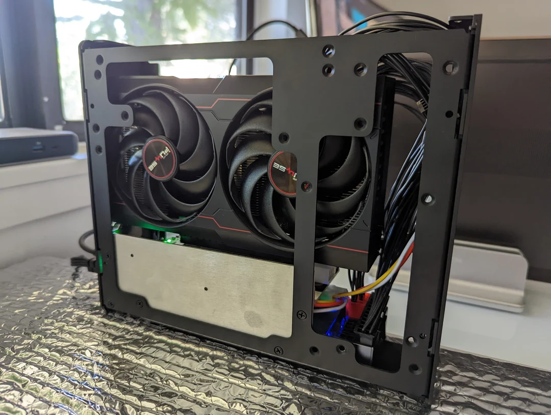 eGPU enclosure built into an NFC S4T | Scrolller