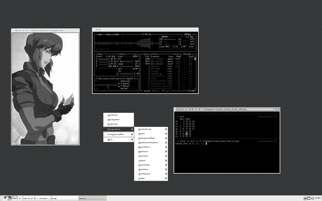 [icewm] Minimal desktop ricing | Scrolller