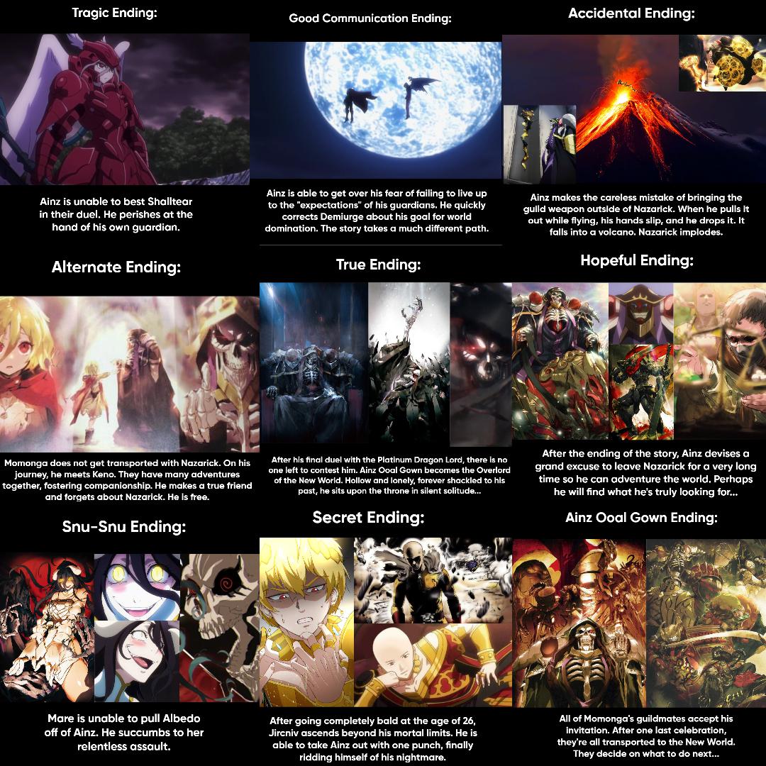 Overlord: All Endings | Scrolller