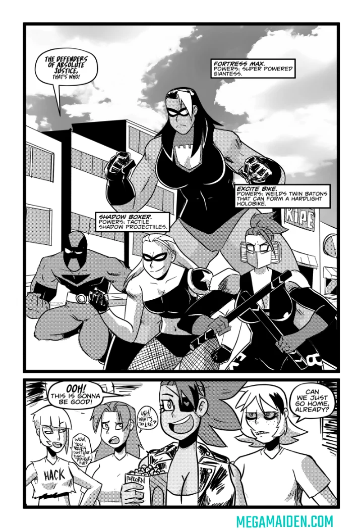 [OC] Mega Maiden 557 The NEW Defenders of Absolute Justice | Scrolller