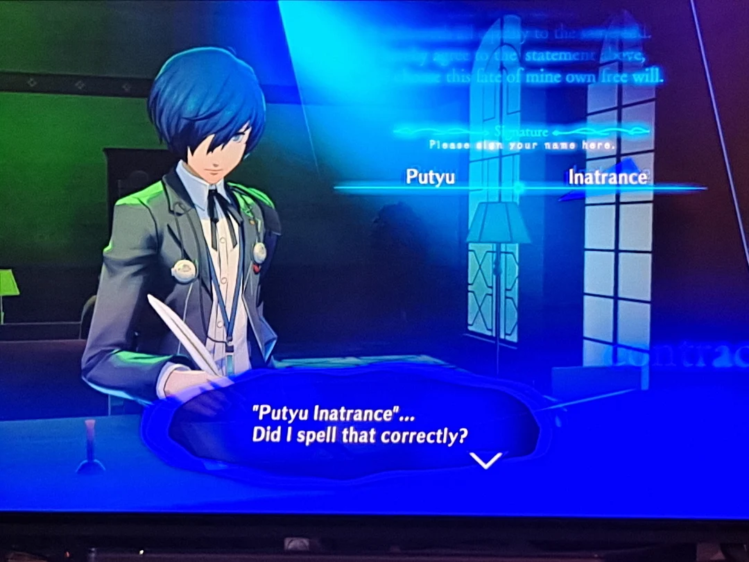 About to start my first playthrough of P3 ever. Looking forward to enjoying this masterpiece ...
