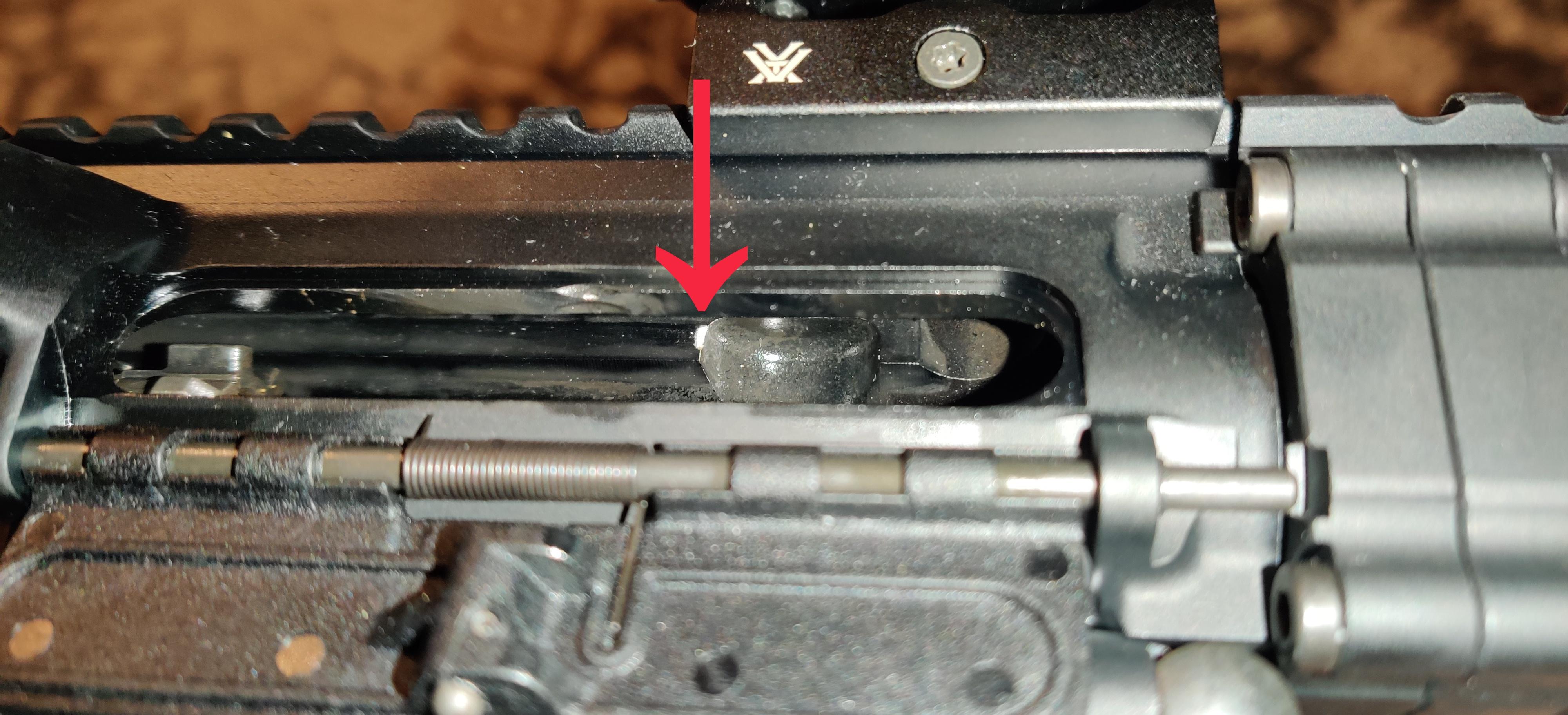 DD M4 V7 upper receiver cam pin area wear after approximately 70 rounds | Scrolller