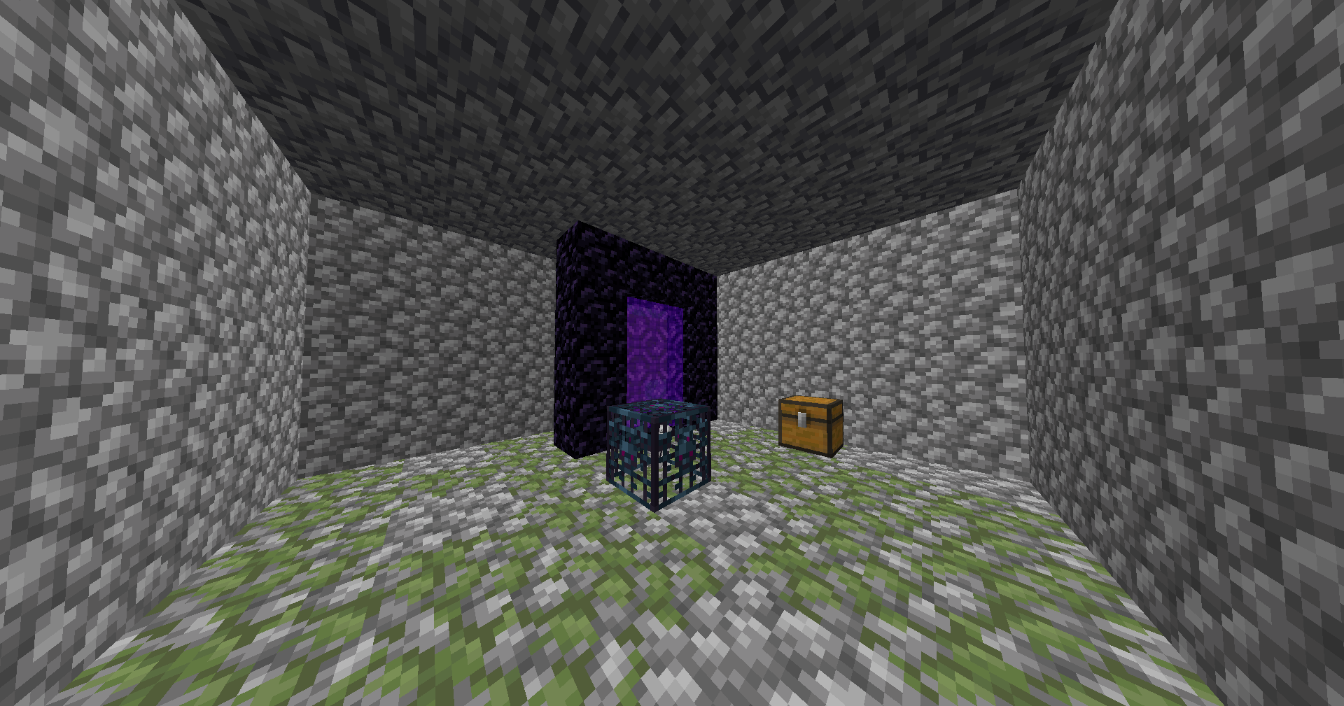 Rare Nether Portal Spawn | Scrolller