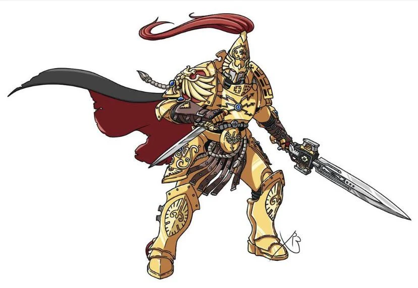 Shield Captain with a Misericordia and Sentinel Sword by r3n_arts | Scrolller