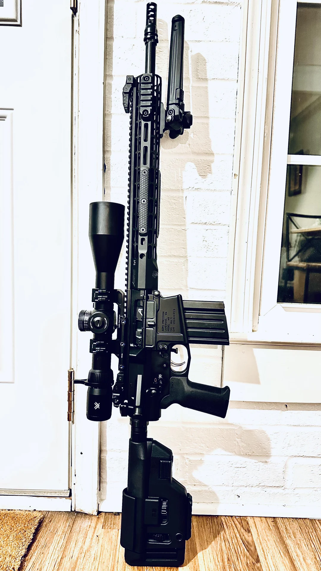 Off to the range in the AM to try out the new buffer system. SOLGW loyal 9 A5 extension/Spikes ...