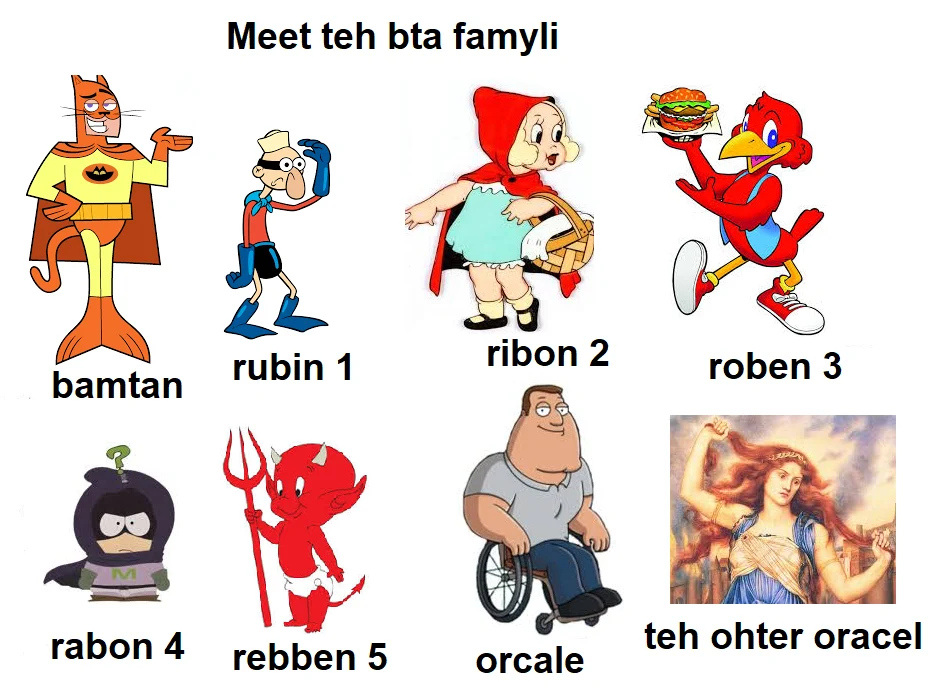 meet the bats-famylie | Scrolller