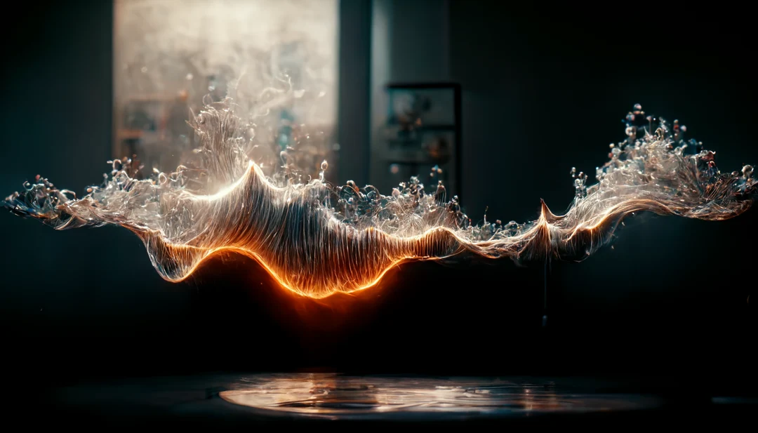 Sound Wave, me, 3D render using Octane, 2022 | Scrolller
