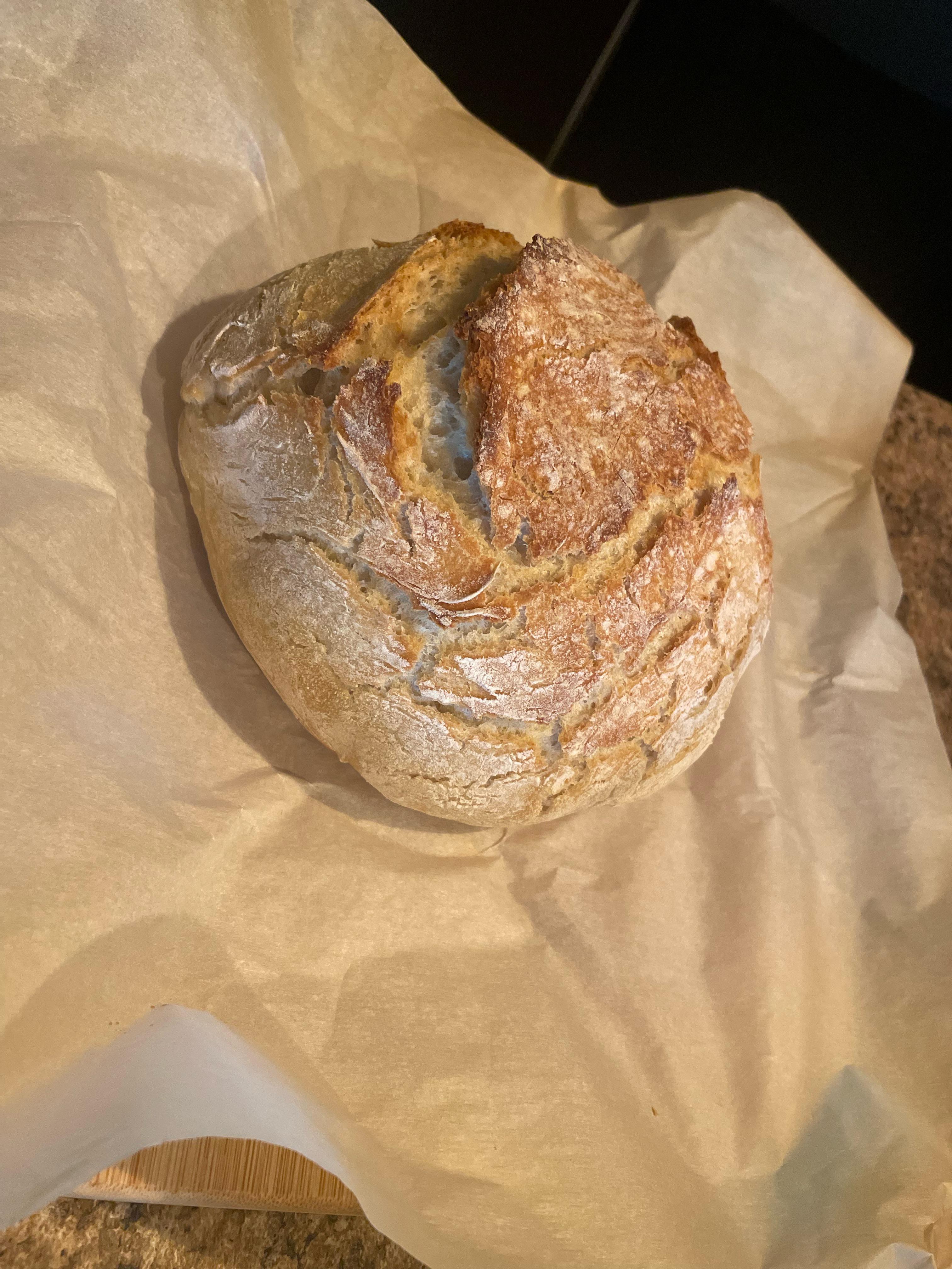 First time making artisan bread | Scrolller