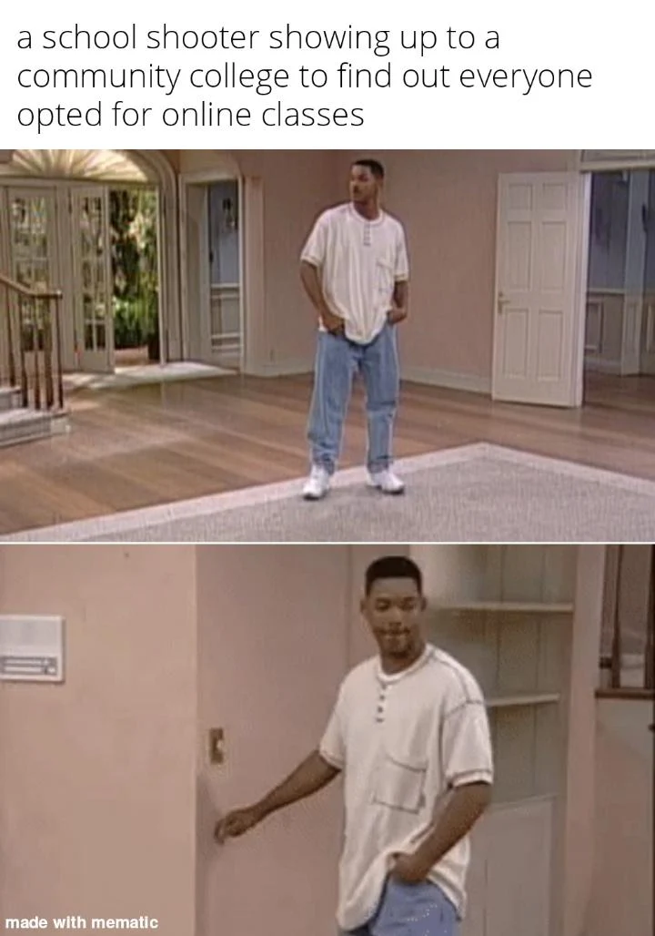 physical schools are probably going to be a thing of the past like movie theaters and GameStops ...