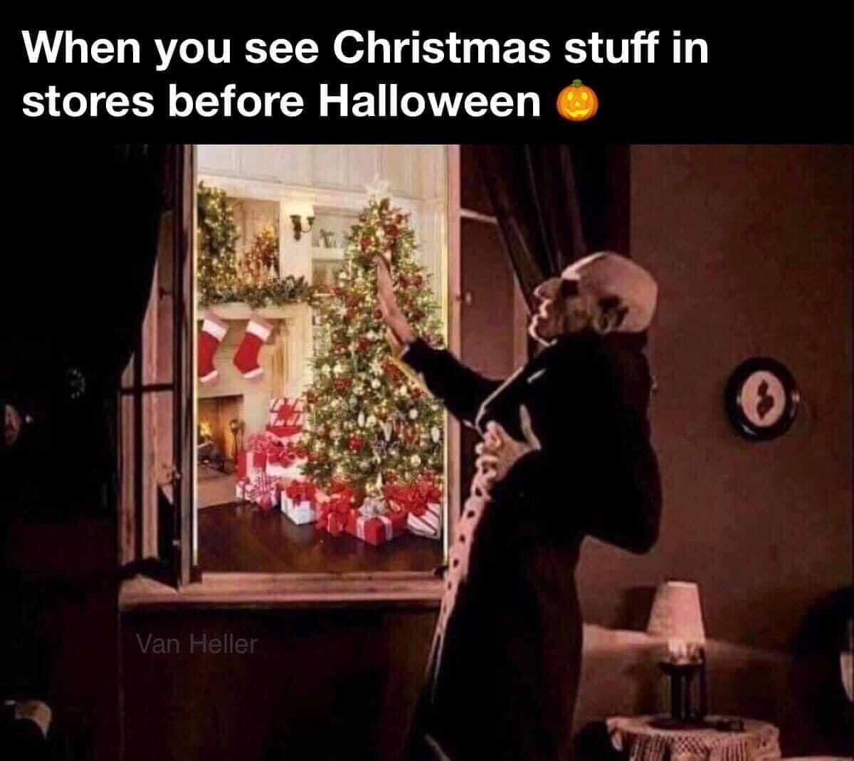 Every year this seems to happen sooner. | Scrolller