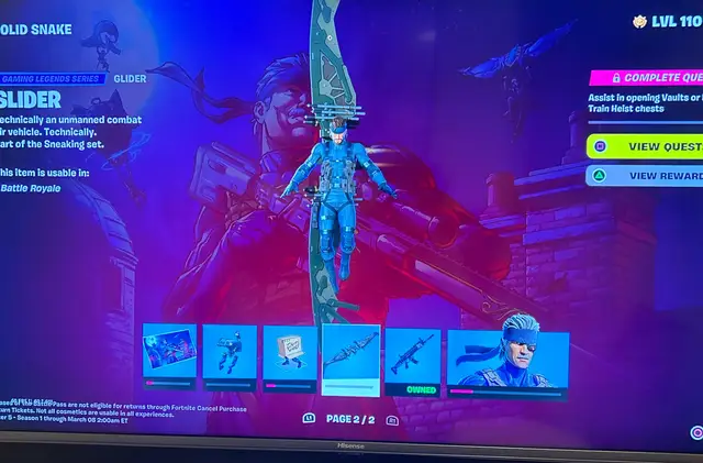 Glitch with new snake glider | Scrolller